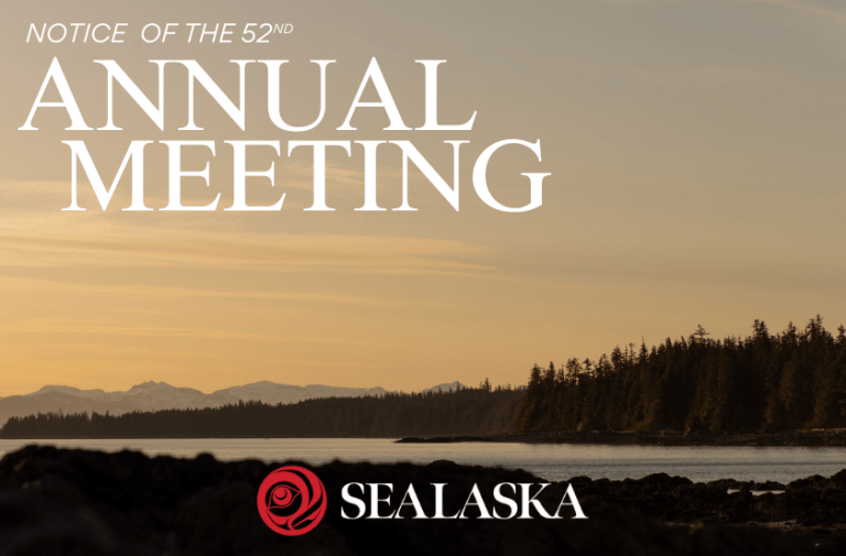 MySealaska - News - Notice of 2025 Annual Meeting of Shareholders